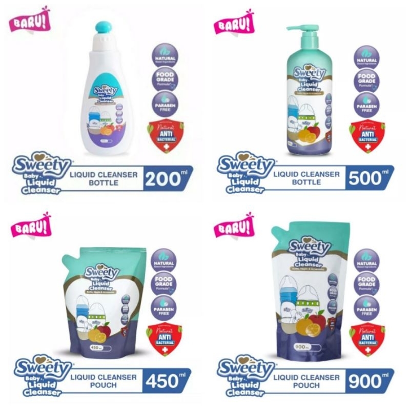 Jual Sweety Baby Liquid Cleanser for Bottle 500ml / 200ml / 450ml ...