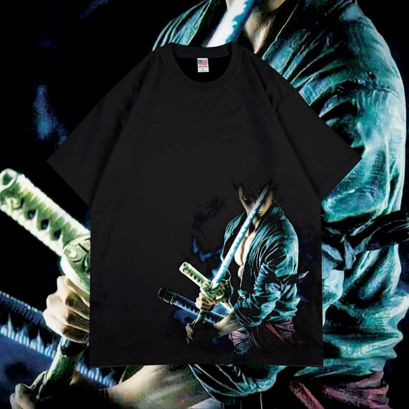 Jual ONE PIECE ZORRO VINTAGE BOOTLEG - PREMIUM KAOS 1 | Shopee Indonesia
