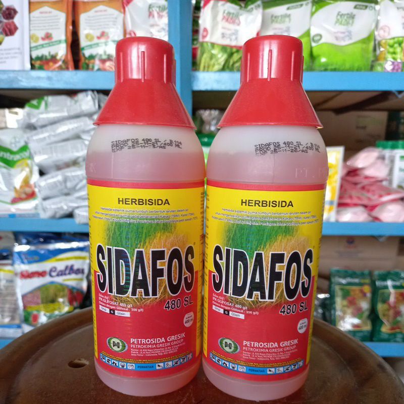 Jual Herbisida SIDAFOS 480 SL Kemasan 400 ML | Shopee Indonesia