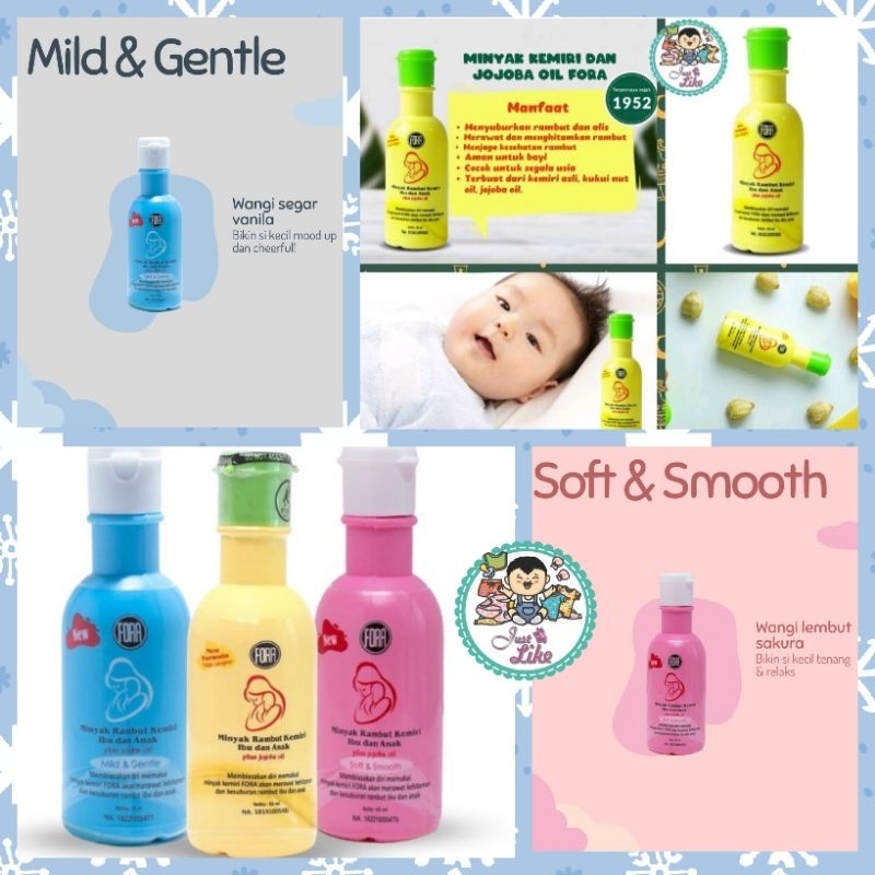 Jual FORA NATURE Minyak Kemiri Murni + Jojoba Oil Penumbuh Rambut dan ...