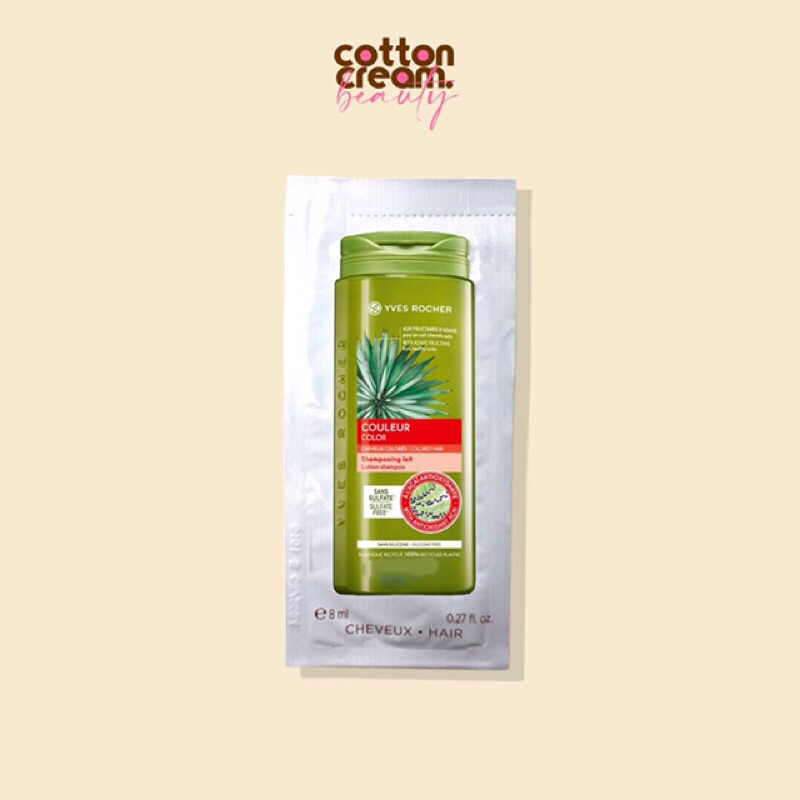 Jual Yves Rocher Color Shampoo 8 ml | Shopee Indonesia