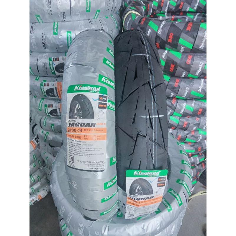 Jual Ban tubless 90/80 14 RTX5 kingland(semi soft compound)* | Shopee ...