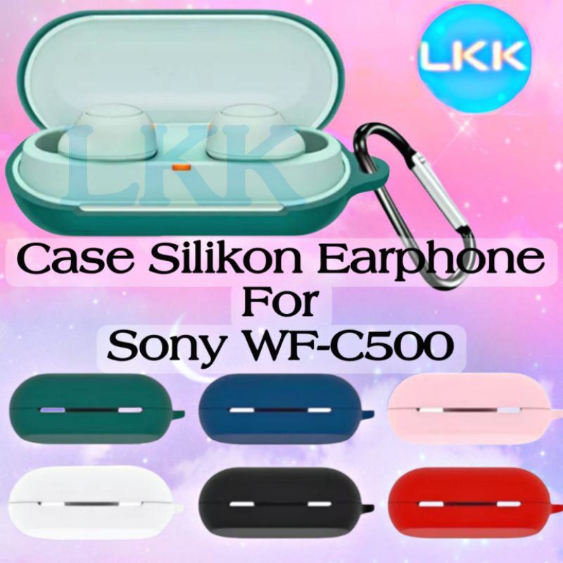 Jual Cover Penutup Casing SONY WF-C500 WFC500 WF C500 Case Earphone WFC ...