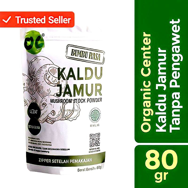 Jual KALDU MPASI ORGANIC CENTER BUMBU KALDU JAMUR PENYEDAP RASA NON-MSG ...
