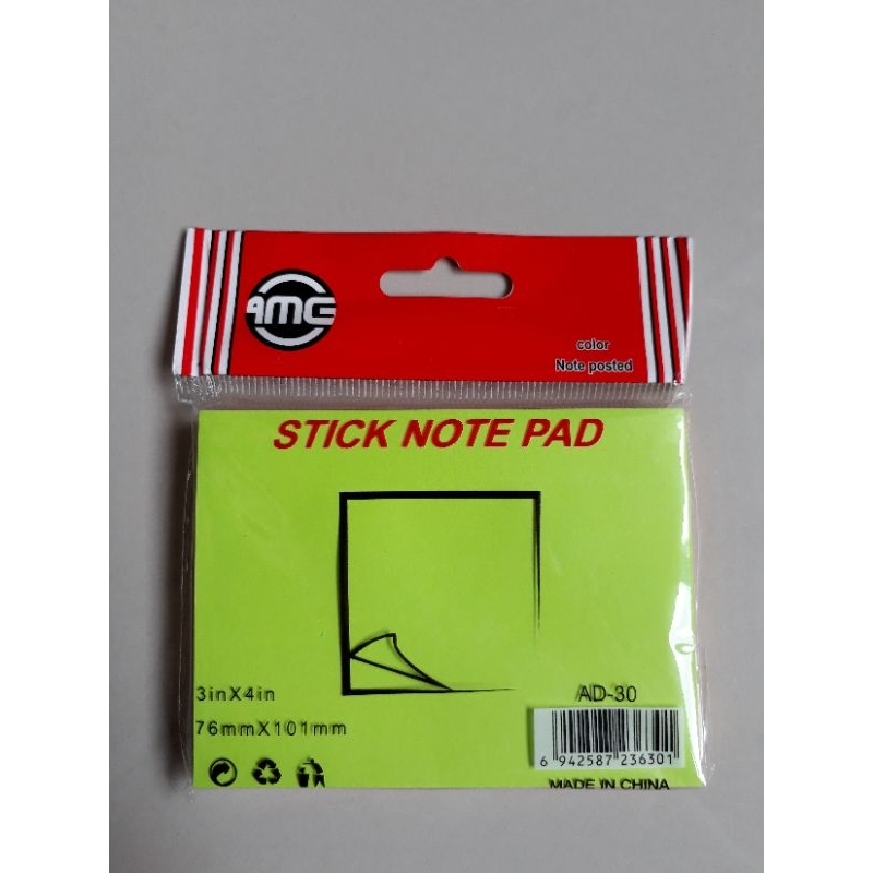 Jual Stick Note Warna AD-30 / POST IT 3x4in | Shopee Indonesia