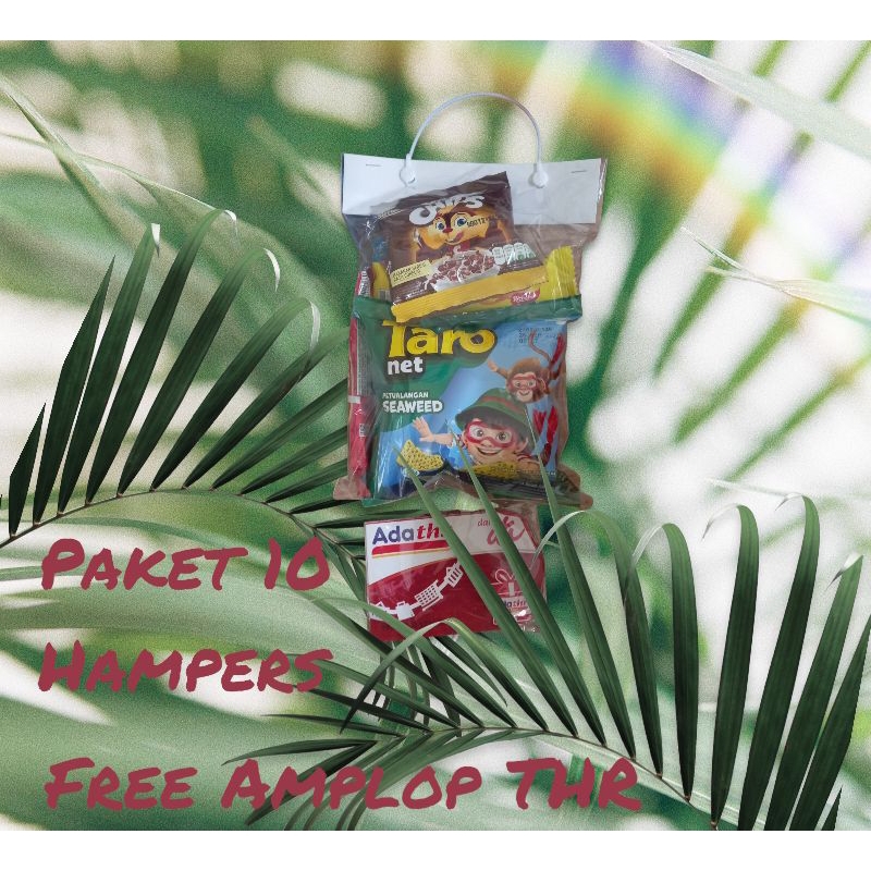 Jual Paket parsel snack anak isi 10 Parsel Ramadhan hampers snack free ...