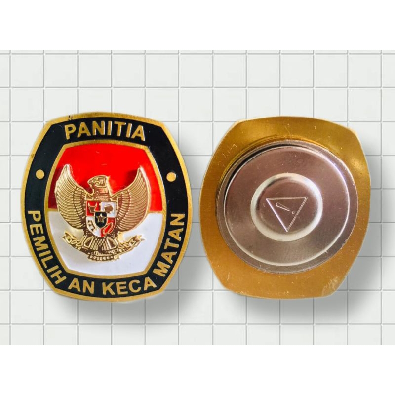 Jual Pin PPK magnet - pin PANITIA PEMILIHAN KECAMATAN | Shopee Indonesia