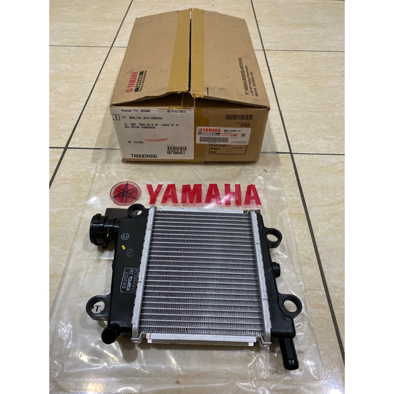 Jual RADIATOR B6H NMAX NEW N-MAX NEO TURBO AEROX NEW LEXI 155 ORIGINAL ...