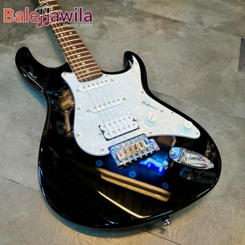 Jual Guitar Electric Gitar Elektrik CORT G115 White - Black G115 G-115 ...