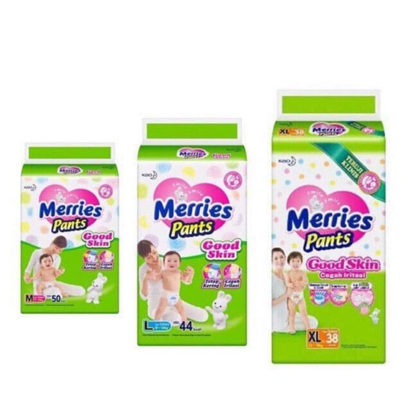 Jual MERRIES Pants Good Skin uk. L 30 | Shopee Indonesia