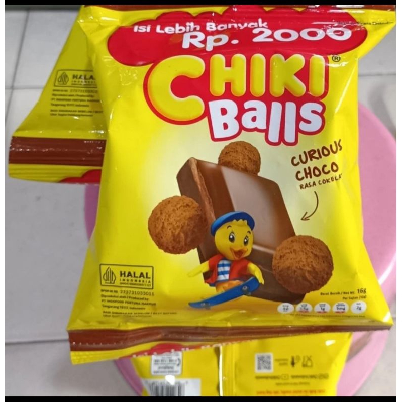 Jual Chiki Balls Keju 16 Gr ( 1 Dus isi 60 pcs) | Shopee Indonesia