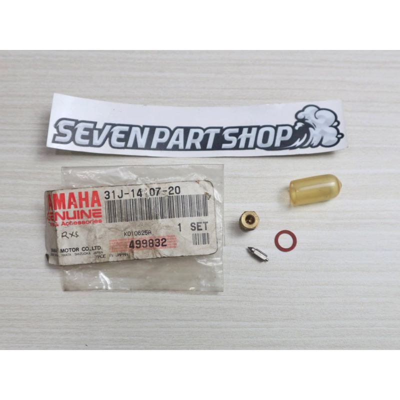 Jual Jarum Pelampung Apung Needle Valve SET Karburator Original Yamaha RXS RX SPESIAL YT YT115 ...