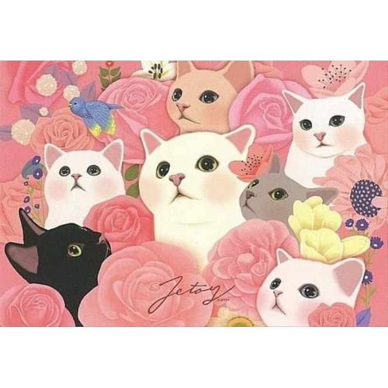 Jual Kartu Pos Postcard Kucing Choo Choo Jetoy | Shopee Indonesia