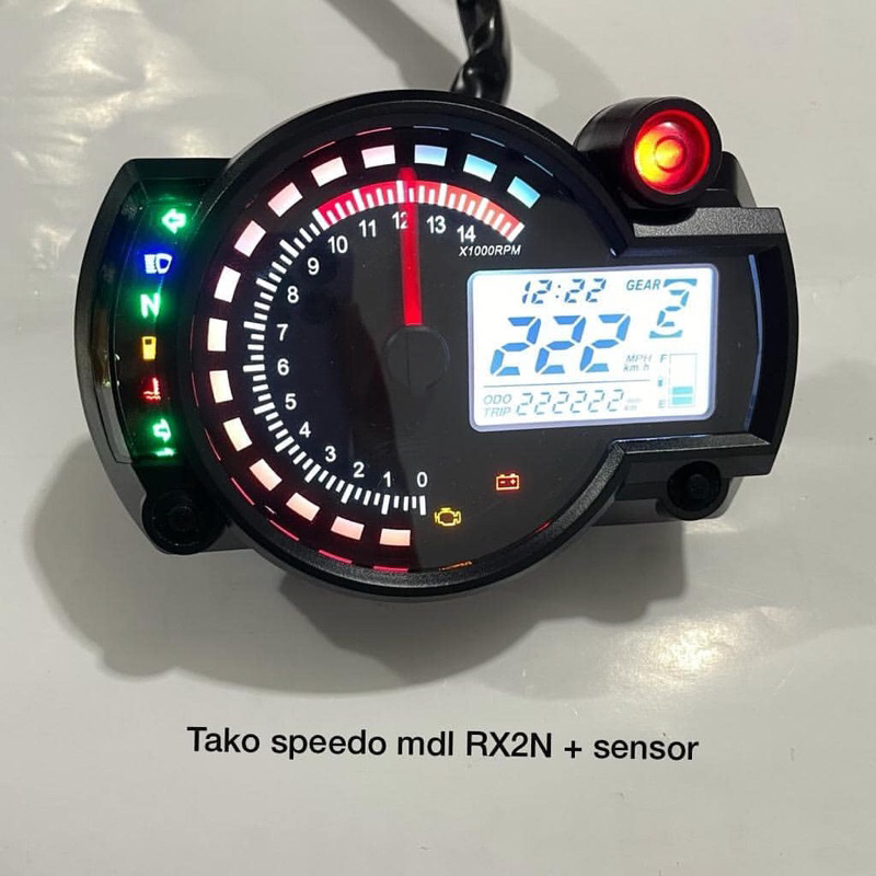Jual SPEEDOMETER GPX KTM VIXION DIGITAL KOSO RX2N IMPORT SPIDO CB GL ...