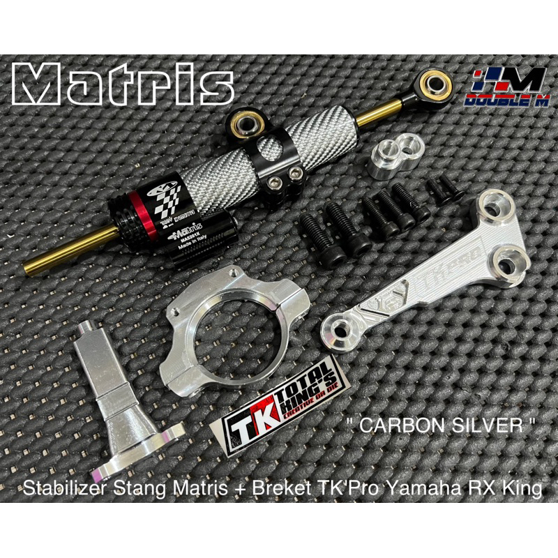 Jual Stabilizer Stabiliser Stang Matris Carbon Silver RX King | Shopee ...