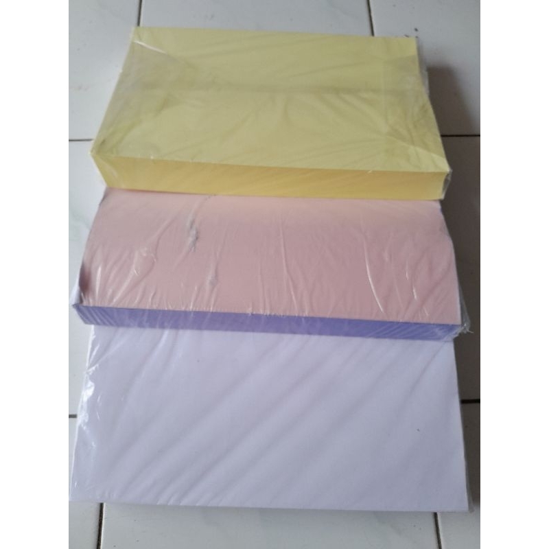 Jual [ 1 RIM 500 L ] KERTAS NCR FOLIO BOTTOM SHEET / NCR F4 BOTTOM ...