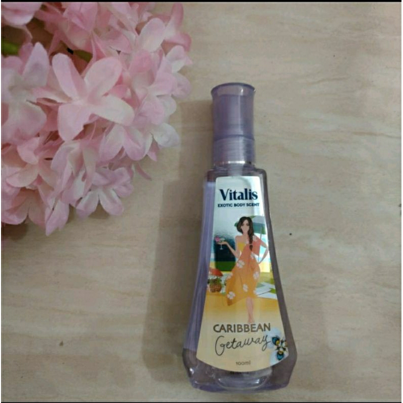 Jual Vitalis Exotic Body Scant 100ml | Eau De Joie | Body Mist Kemasan ...