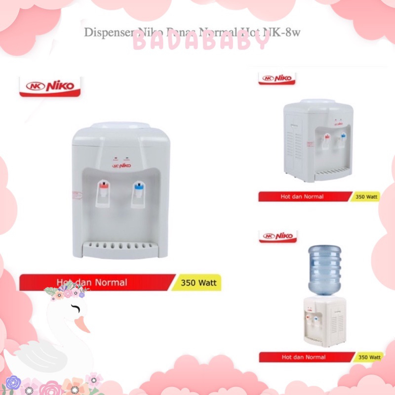 Jual NIKO DISPENSER PANAS DAN NORMAL NK8W DISPENSER MURAH | Shopee ...