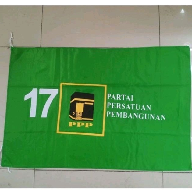Jual BENDERA PARTAI PPP 100 x 150CM | Shopee Indonesia
