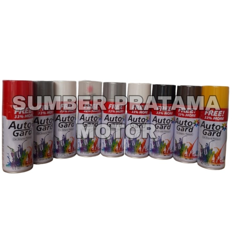 Jual Autogard Cat semprot premium spray paint 400mill | Shopee Indonesia