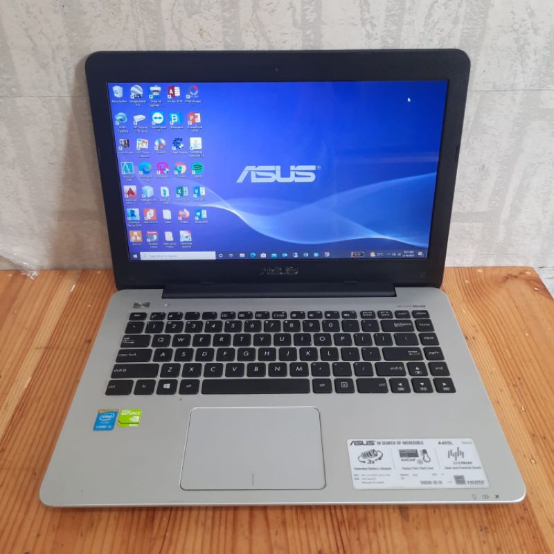 Jual Laptop Asus A455L Cor i5-4200U Ram 4Gb/500Gb HDD Doble vga Nvdia Geforce 840M 2Gb dedicated ...