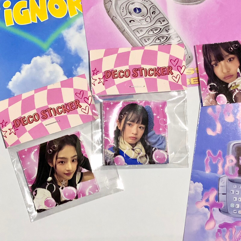 Jual STICKER DECO NEW JEANS/ KOREAN MAIL STICKER ALA SELLKOR | Shopee ...