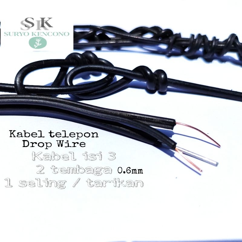 Jual KABEL TELEPON / KABEL SUPREME /KABEL ISI 3 / KABEL OUTDOOR / KABEL ...