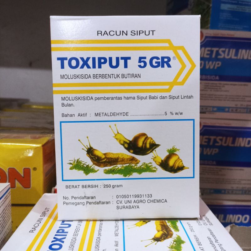 Jual Toxiput 5 GR Insektisida Pembasmi Hama Keong Bekicot - 250 gr ...
