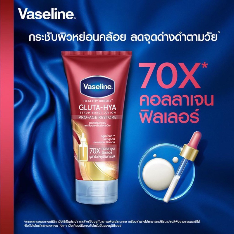 Jual NEW !! Vaseline Healthy Bright Gluta-Hya Serum Burst Lotion Pro ...