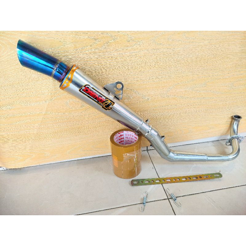 Jual KNALPOT RACING DAENG SAI 4 FULL SET PNP MOTOR MATIK BEAT SCOOPY ...