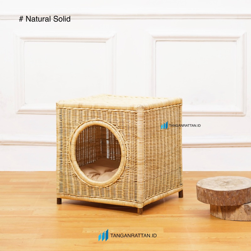 Jual Rumah Kucing Anjing / Tempat Tidur Kucing Anjing Segitiga Kotak ...