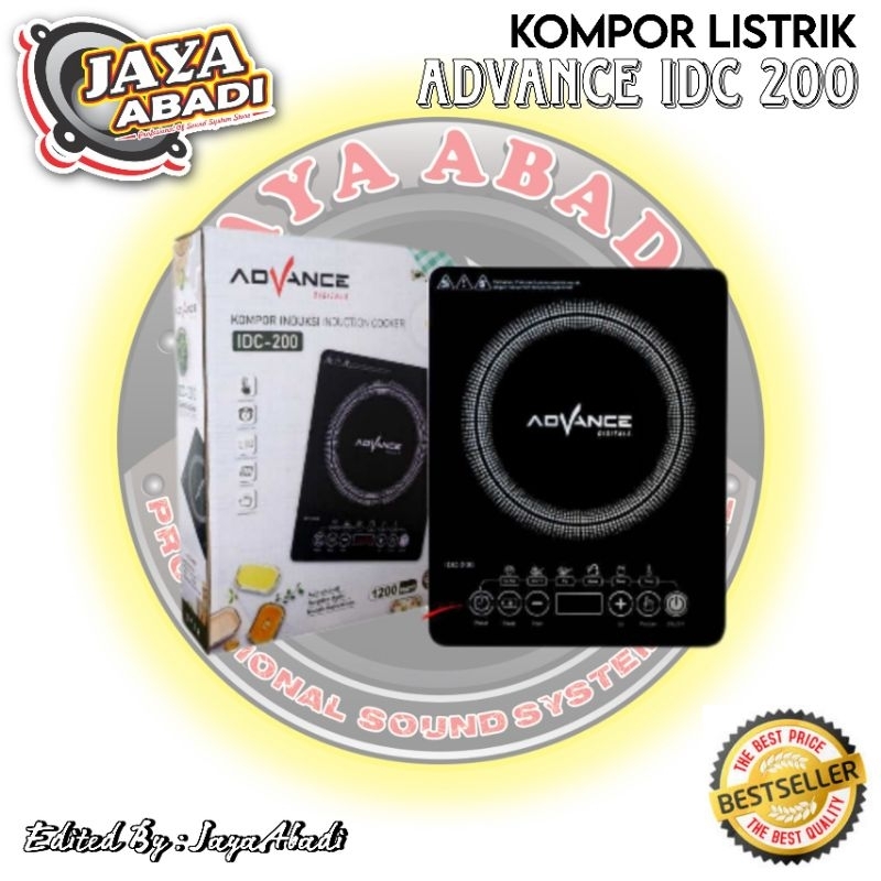 Jual KOMPOR INDUCTION COOKER ADVANCE IDC 200 ORIGINAL | Shopee Indonesia