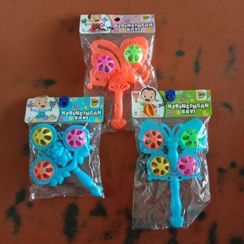 Jual Kerincingam Bayi Mainan Bunyian untuk bayi RKC | Shopee Indonesia