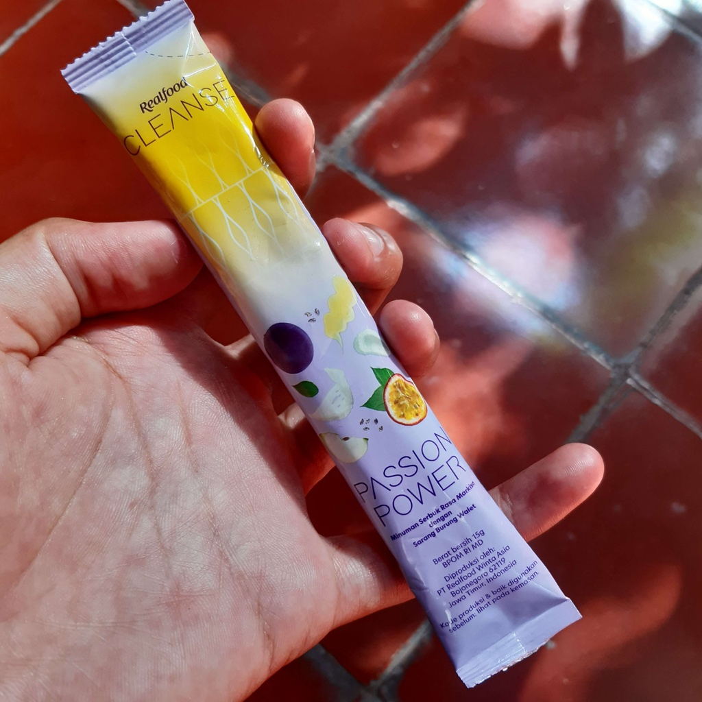 Jual Realfood Cleanse Passion Power Detox Drink Sarang Burung Walet - 1 ...