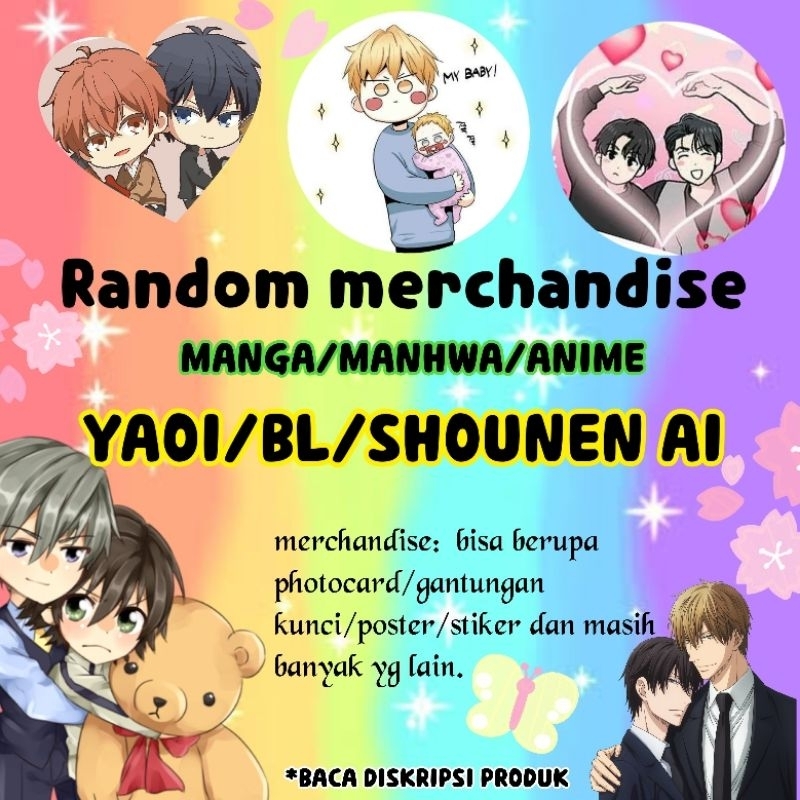 Jual merchandise/stuff/pernak pernik dari manga/manhwa/anime BL/yaoi ...