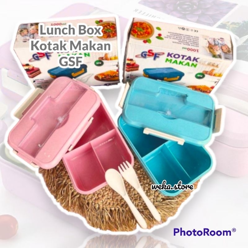 Jual Lunch Box Kotak Makan GSF | Shopee Indonesia