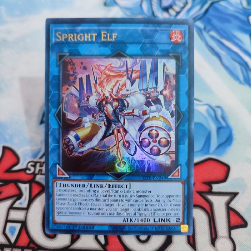 Jual yugioh spright elf POTE ultra rare original | Shopee Indonesia