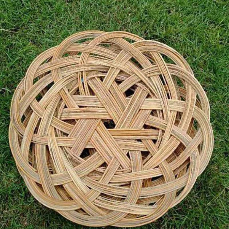 Jual Piring Saji Anyaman Lidi Kelapa Kuat Rapi Dan Anti Bakteri Harga ...
