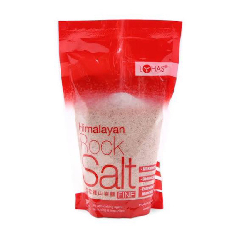 Jual LOHAS Himalayan Mineral Rock Salt 500g (Fine Salt) | Shopee Indonesia