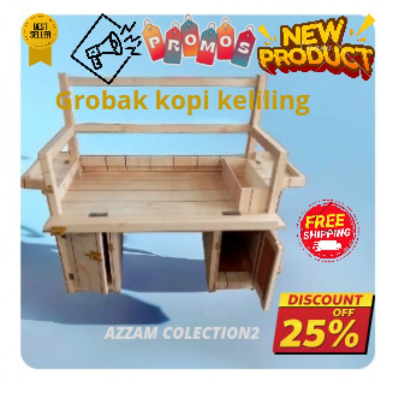 Jual gerobak motor/gerobak kopi keliling/starling serba guna paling ...