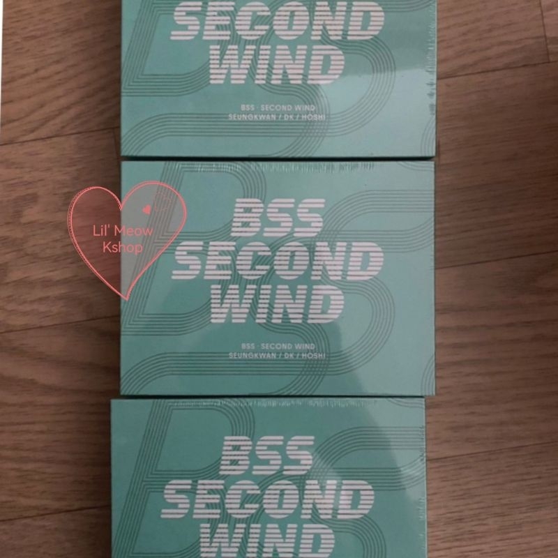 Jual [READY STOCK] SEVENTEEN SVT BSS SECOND WIND KIT VER. OFFICIAL ...