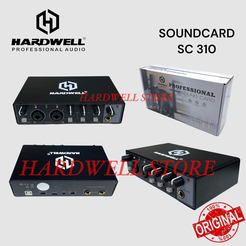 Jual Soundcard Hardwell SC310 / SC 310 Original Sound card Recording ...