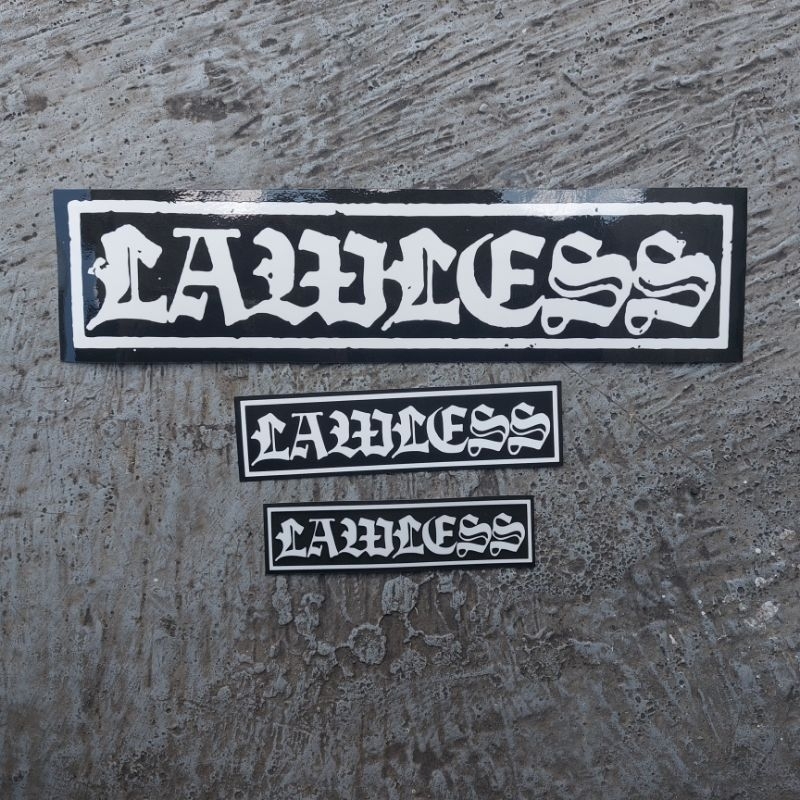 Jual STIKER - LAWLESS JAKARTA - LOGO BIG | Shopee Indonesia
