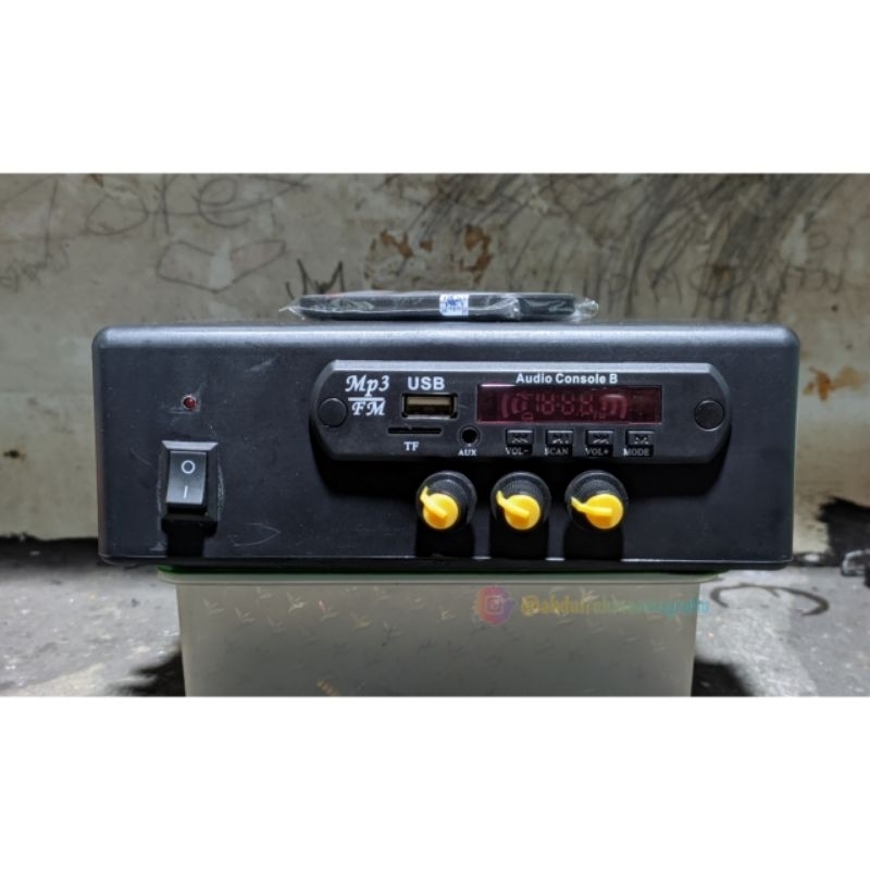 Jual Power Amplifier Mini 12Volt PAM 8610 + Volume,Bass,Treble + Modul ...