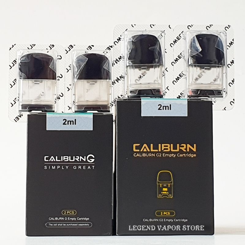 Jual CARTRIDGE CALIBURN G / G2 / GK2 EMPTY CARTRIDGE AUTHENTIC By UWELL ...