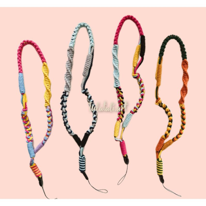 Jual Macrame lanyard hp / Macrame gantungan hp | Shopee Indonesia