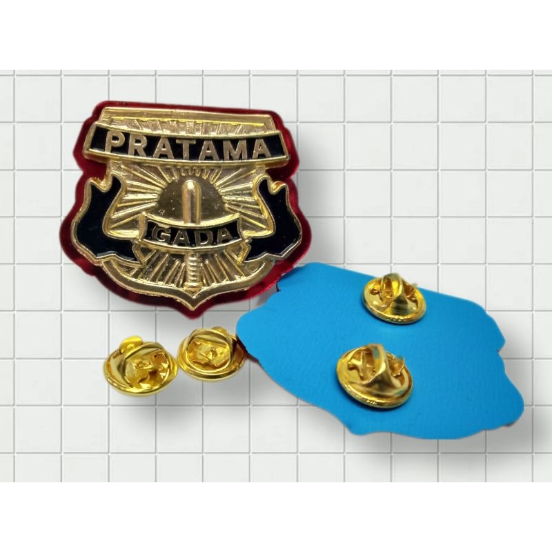 Jual pin gada pratama satpam akrilik | Shopee Indonesia