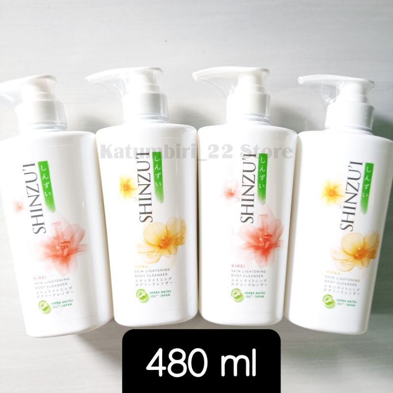 Jual Shinzu'i Sabun Cair Pump 480ml / Shinzui Body Cleanser Skin ...