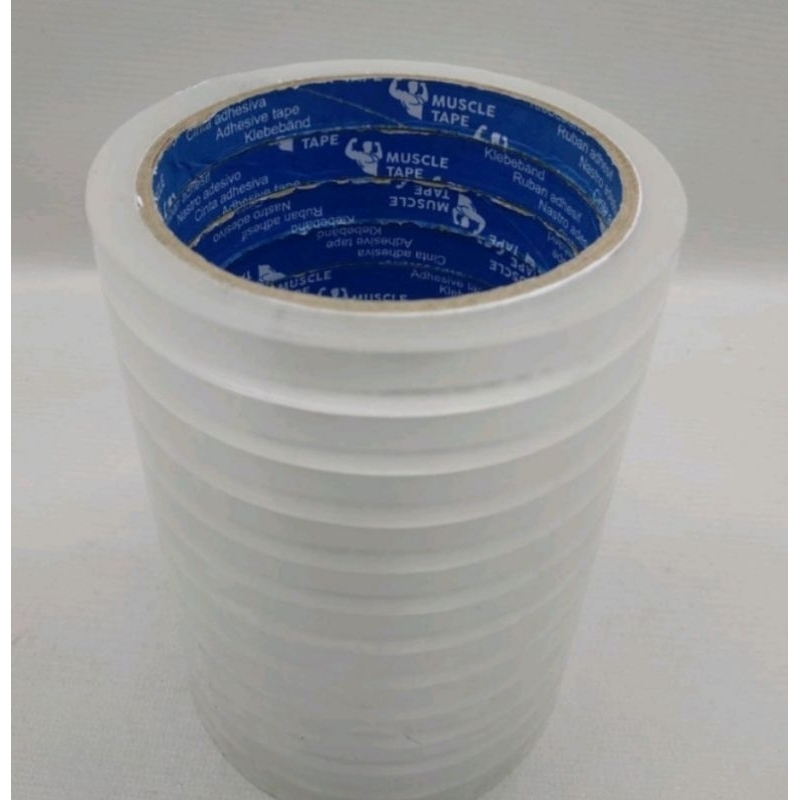 Jual Lakban 1/2" 72 Yard solatip / isolasi 1/2 inci goal tape / muscle ...