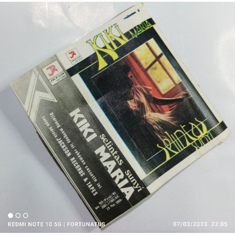 Jual Kaset Kiki Maria album Selintas Sunyi | Shopee Indonesia